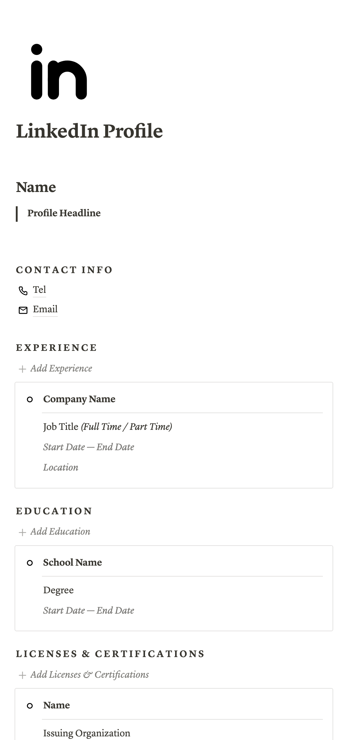 notion-galeria-de-modelos-linkedin-profile