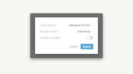 Export Your Content Notion Help Center