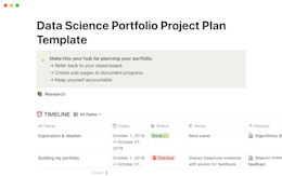 Data Science Portfolio Website Template