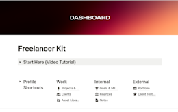 Freelancer Kit Notion Vorlage
