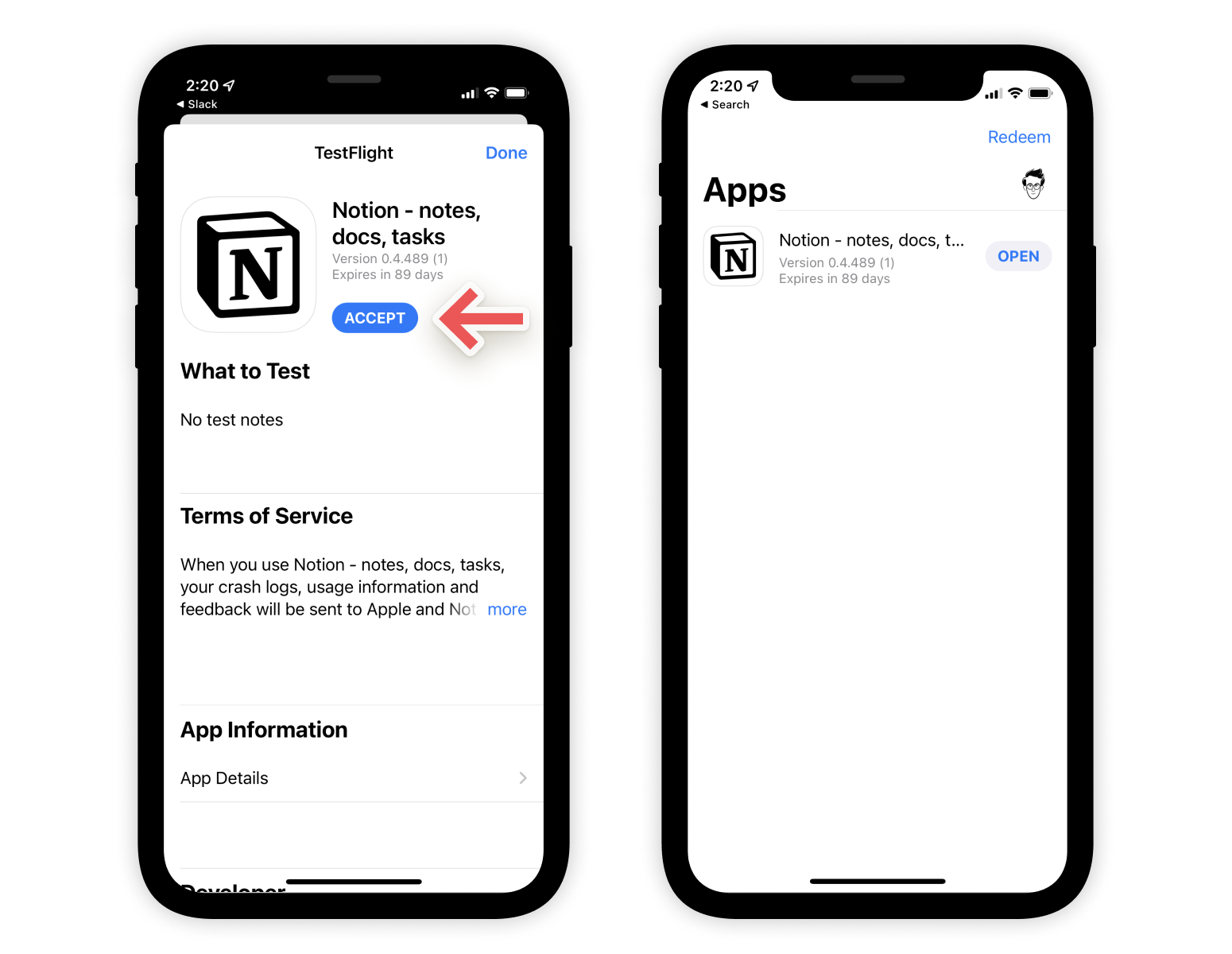 Notion for mobile (beta version) – Notion Help Center