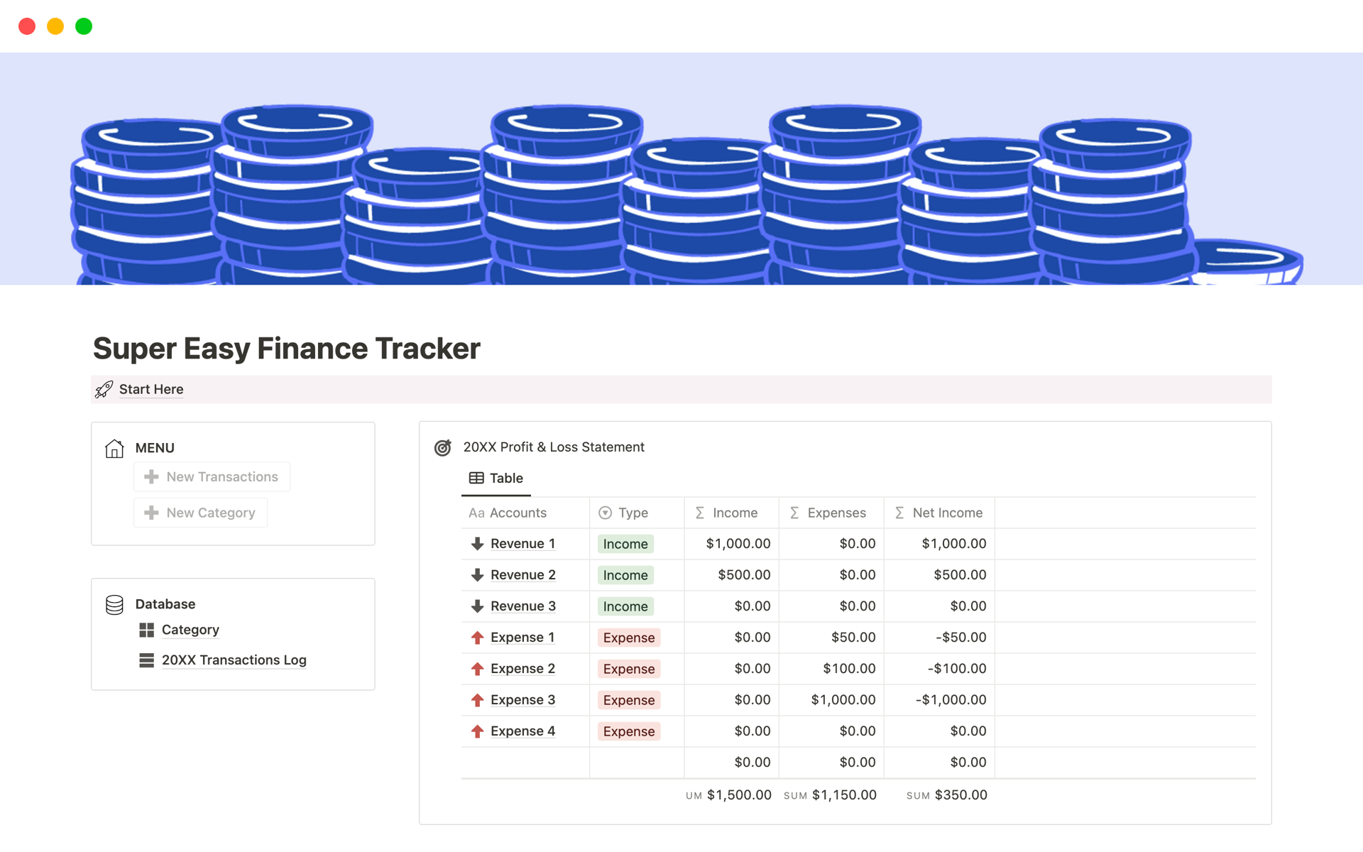 Super Easy Finance Tracker Notion Vorlage super-easy-finance-tracker-notion-vorlage