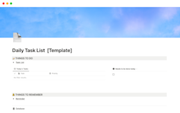 Task Management System Notion Template