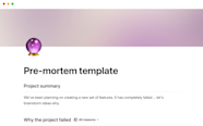 Best Post mortem Templates From Notion