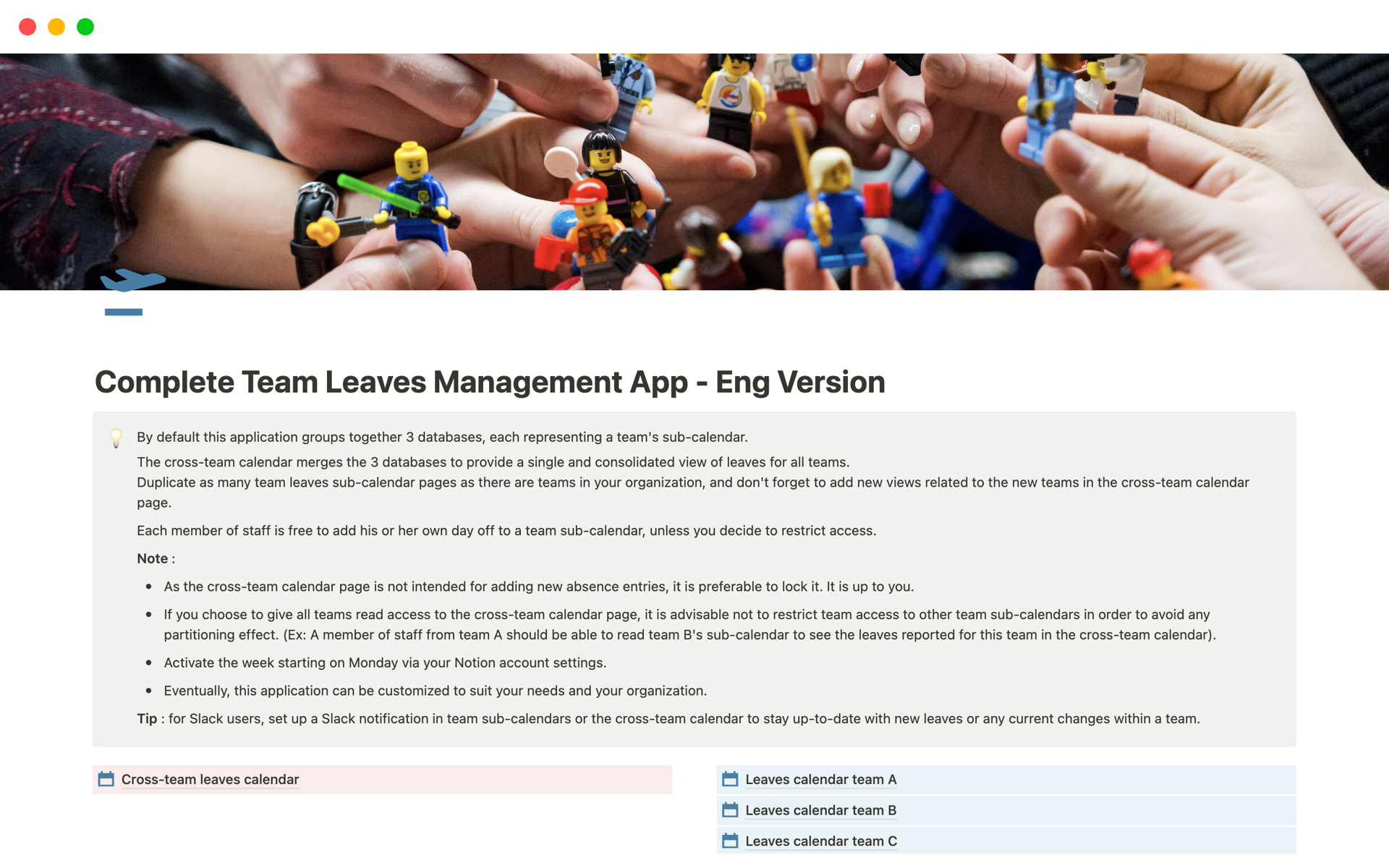Best Team Plans Templates from Notion