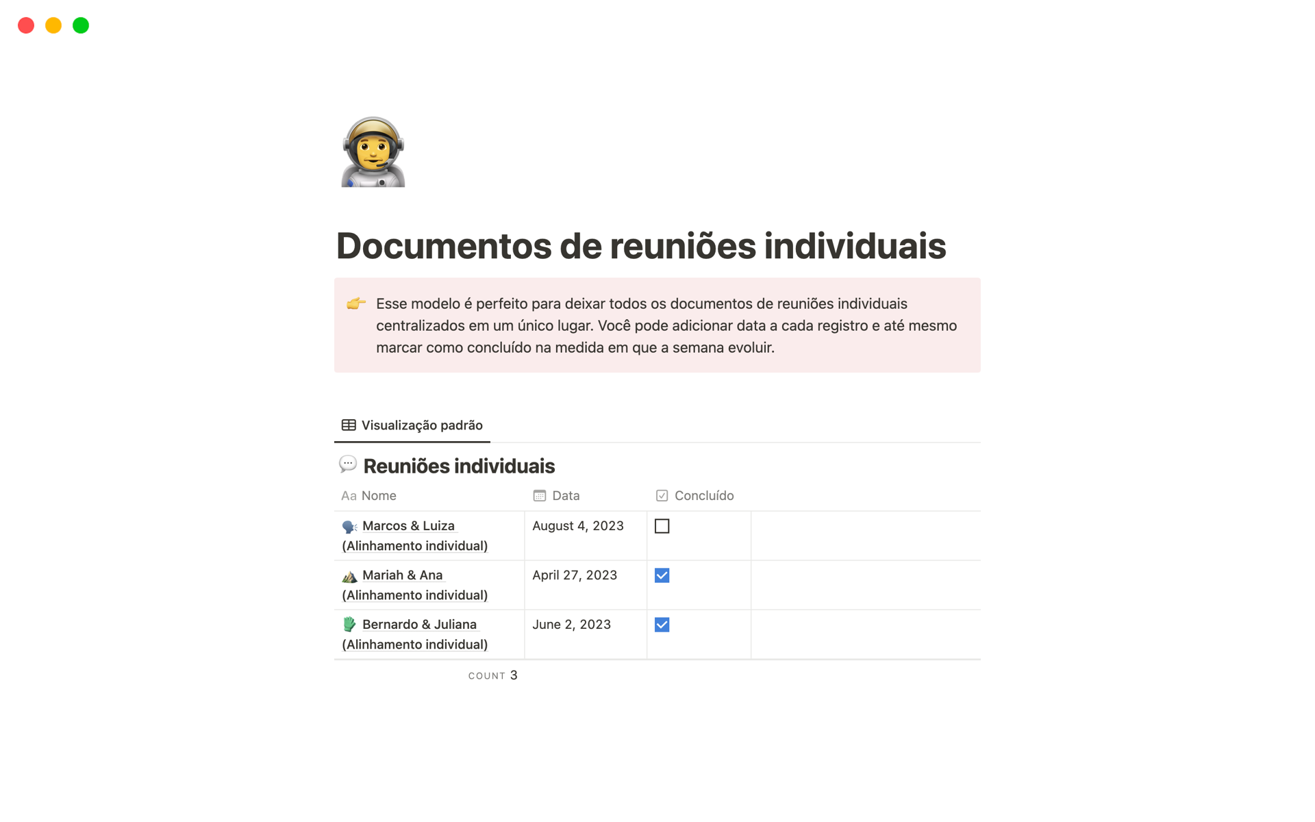 Melhores modelos para Documentos do Notion