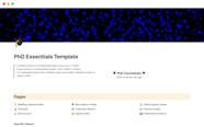 PhD Essentials Template Notion Template