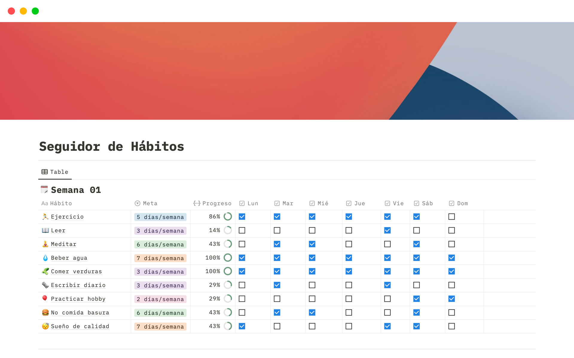 Notion Meal Planner | Notion Template