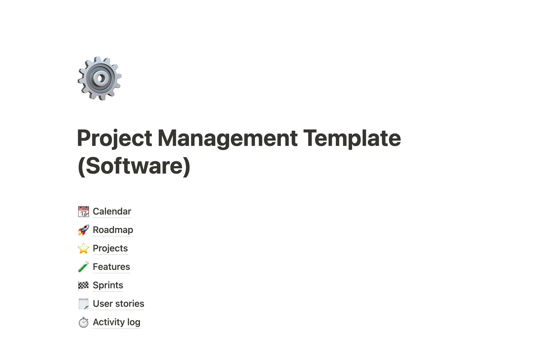 Project management template (Software) Template by Ignasi Jové Arnaus ...