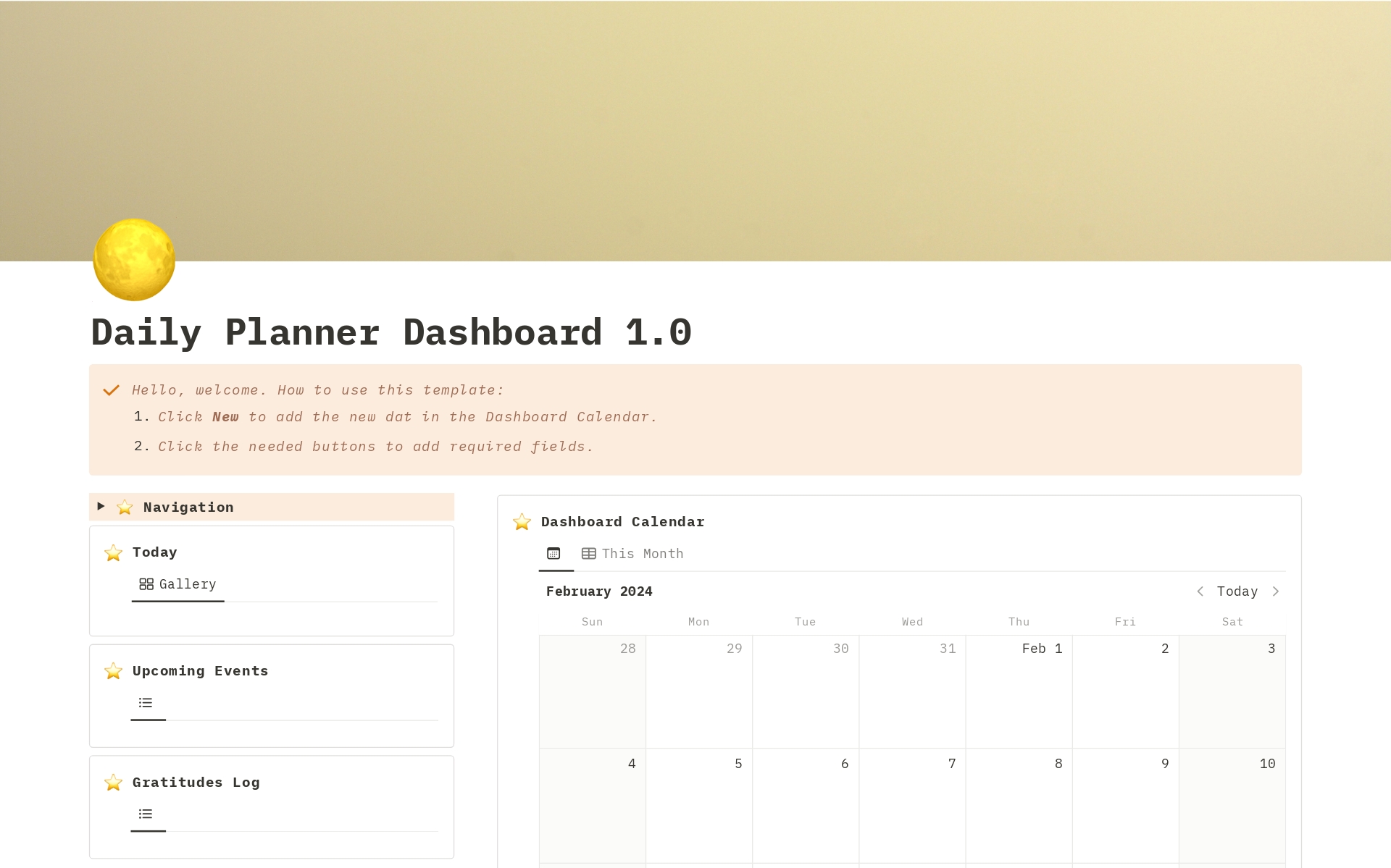 Daily Planner Template | Notion Marketplace