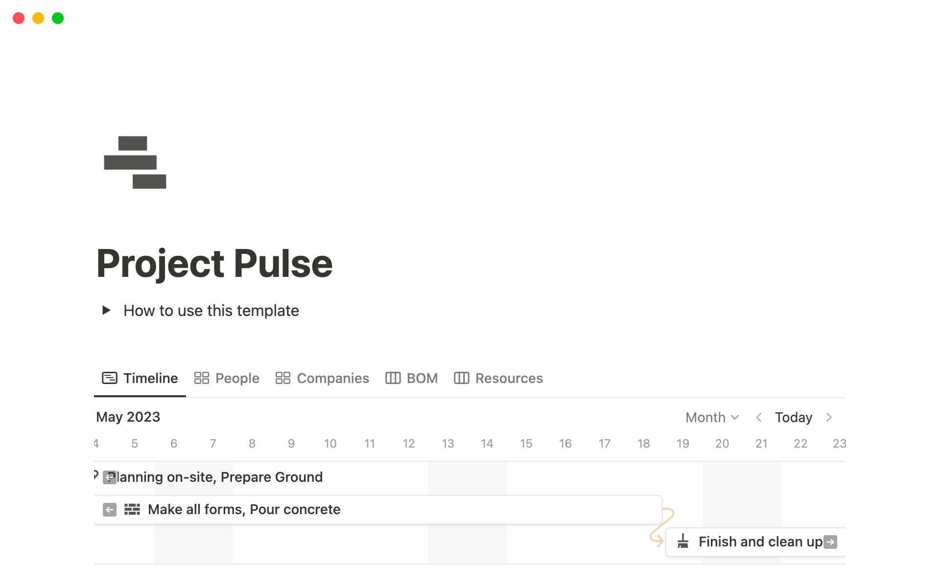 Project Pulse Template by Forward_Notion | Notion Marketplace