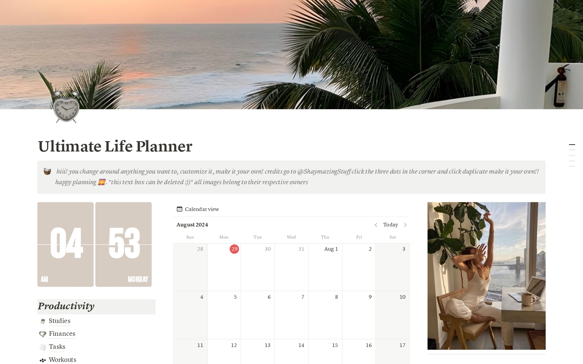 Ultimate Life Planner Template | Notion Marketplace