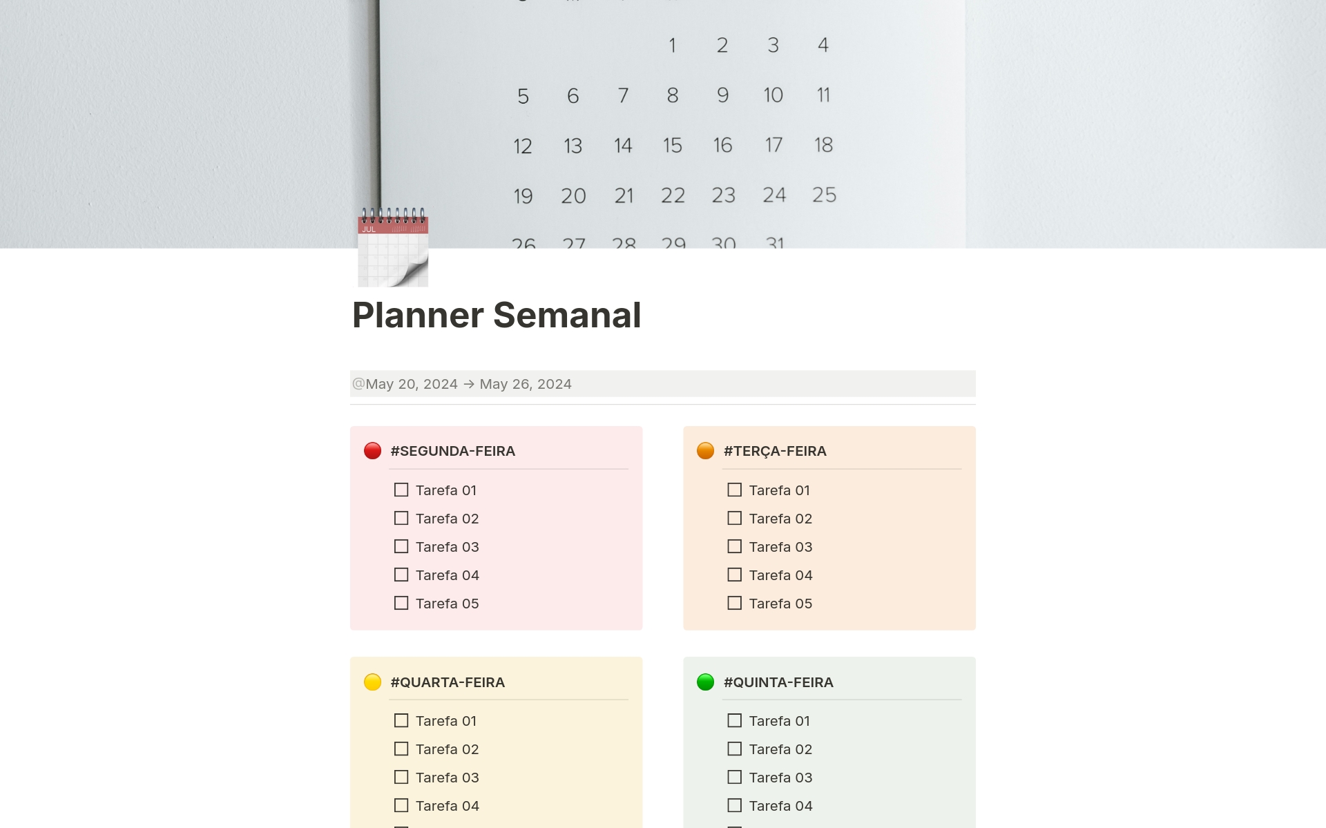 Modelos grátis para Listas de tarefas do Notion | Notion Marketplace