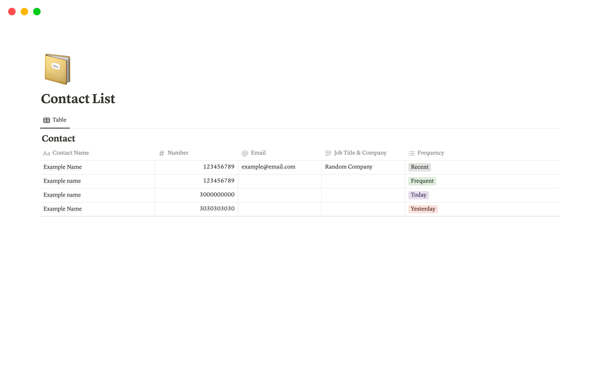 contact-list-notion-template
