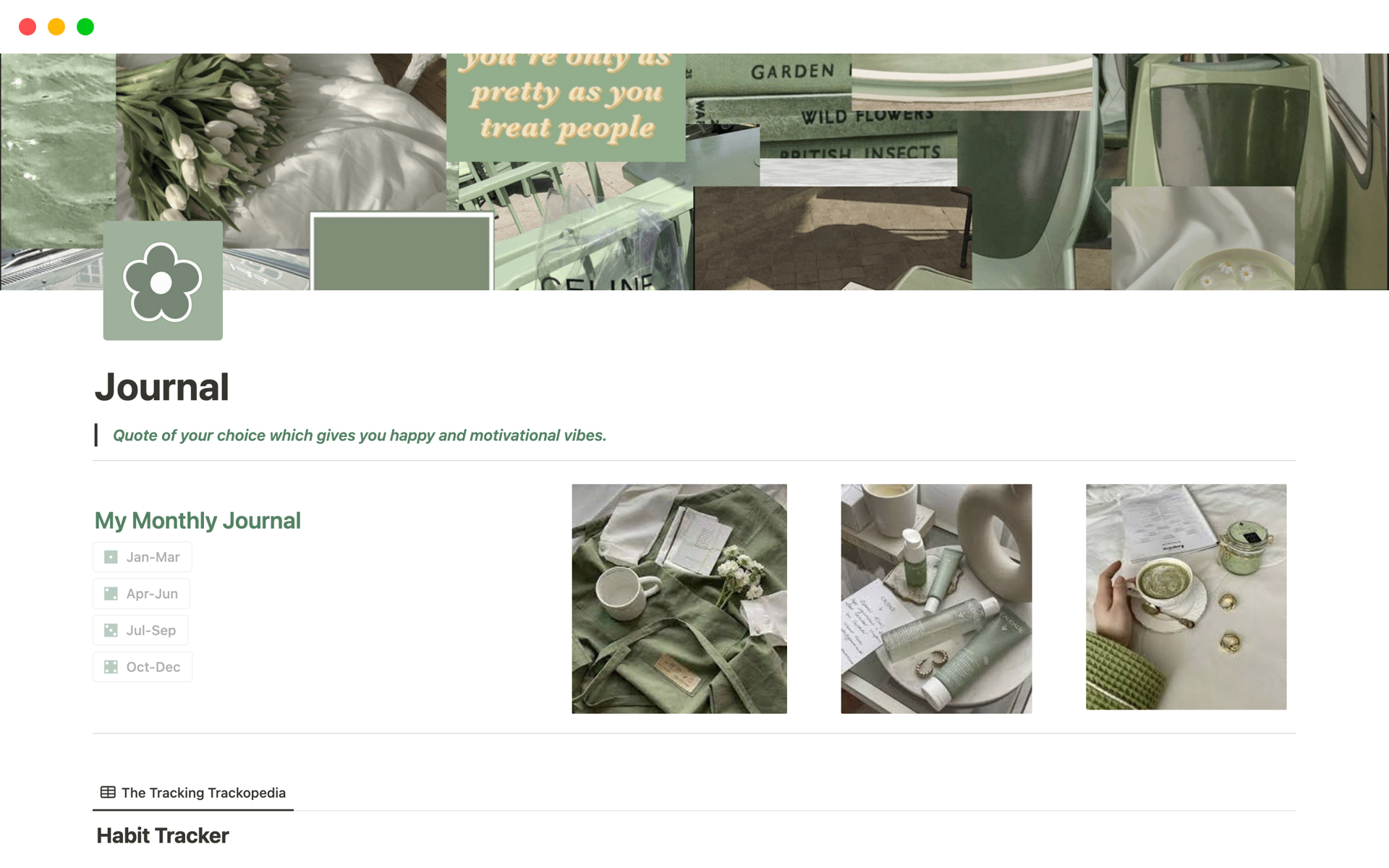 Journal | Notion Template