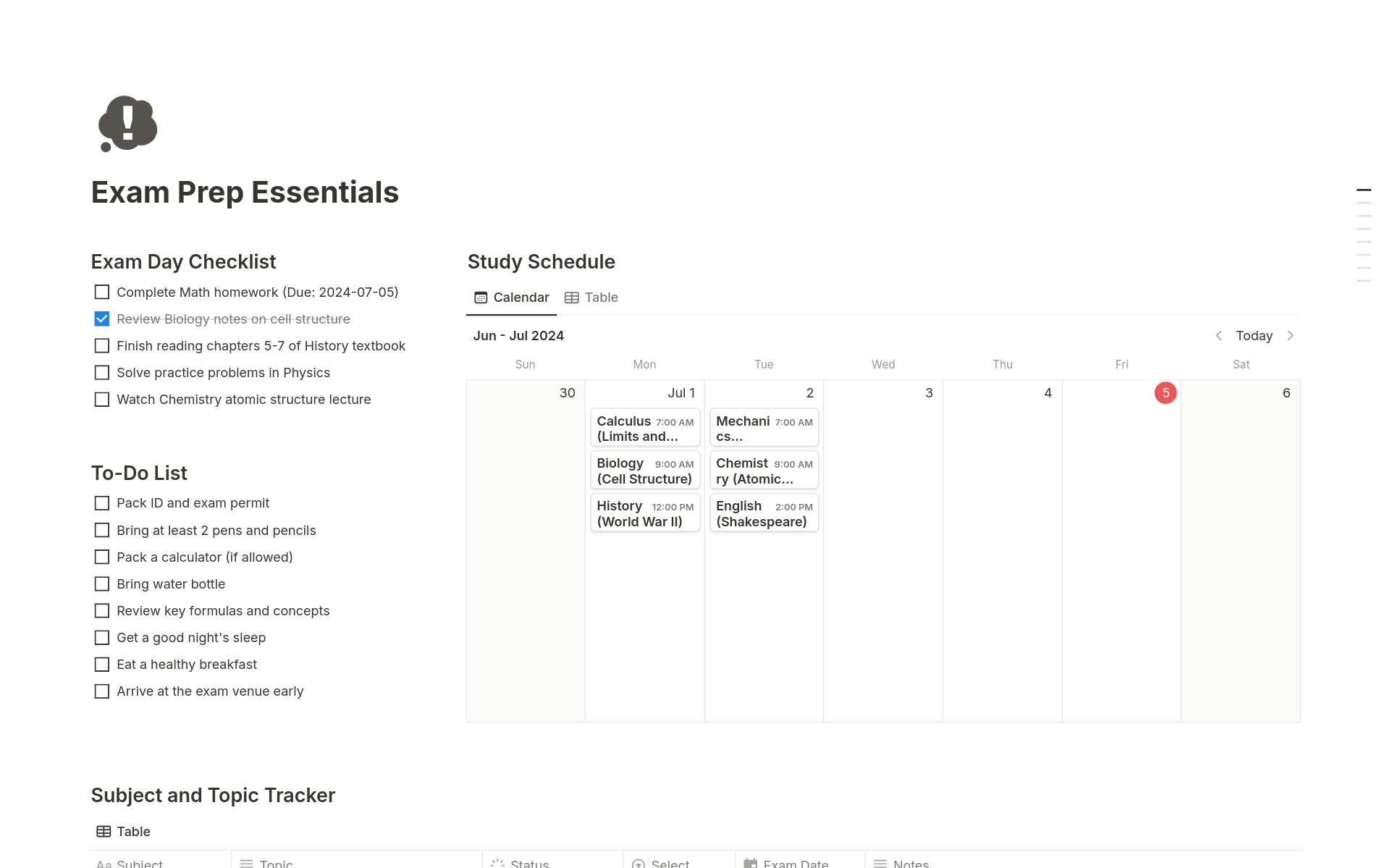 Crack Notion Essentials Exam | Notion Template