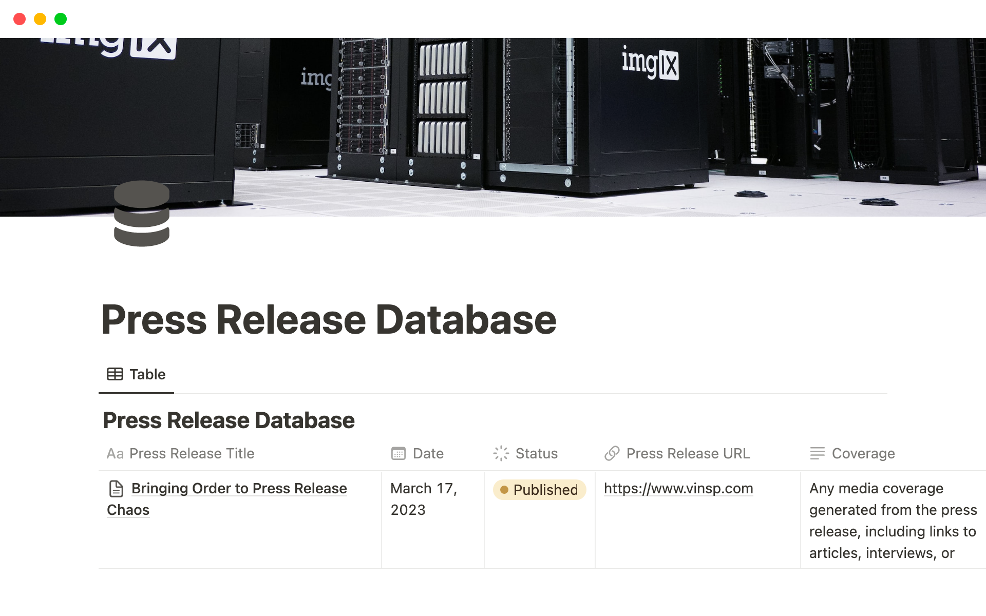 AI Newsroom Template by Virtual Inspiration | Notion Marketplace
