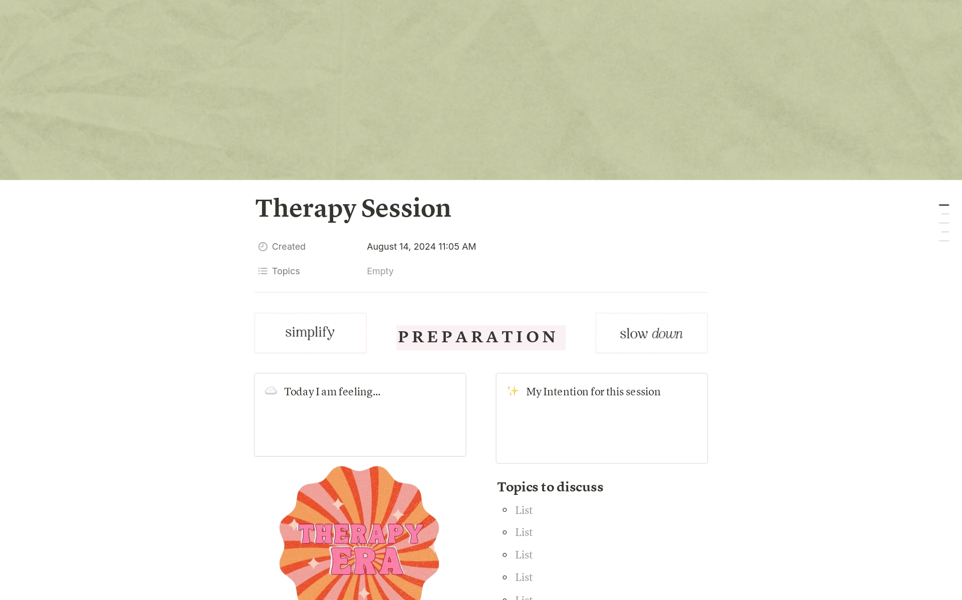Health and Therapy Tracker [ADHD] by Braelyn | Systems For ADHD | Notion Template