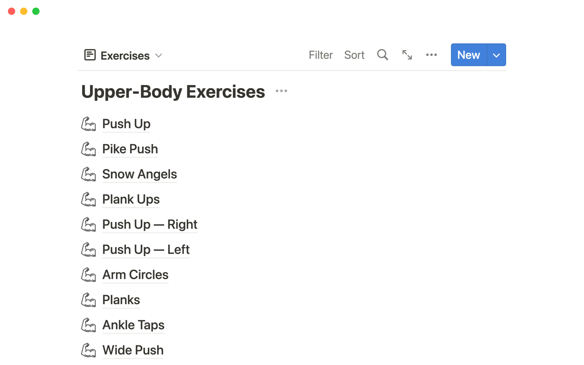 30 day Workout Plan Template By James Altro Notion Marketplace