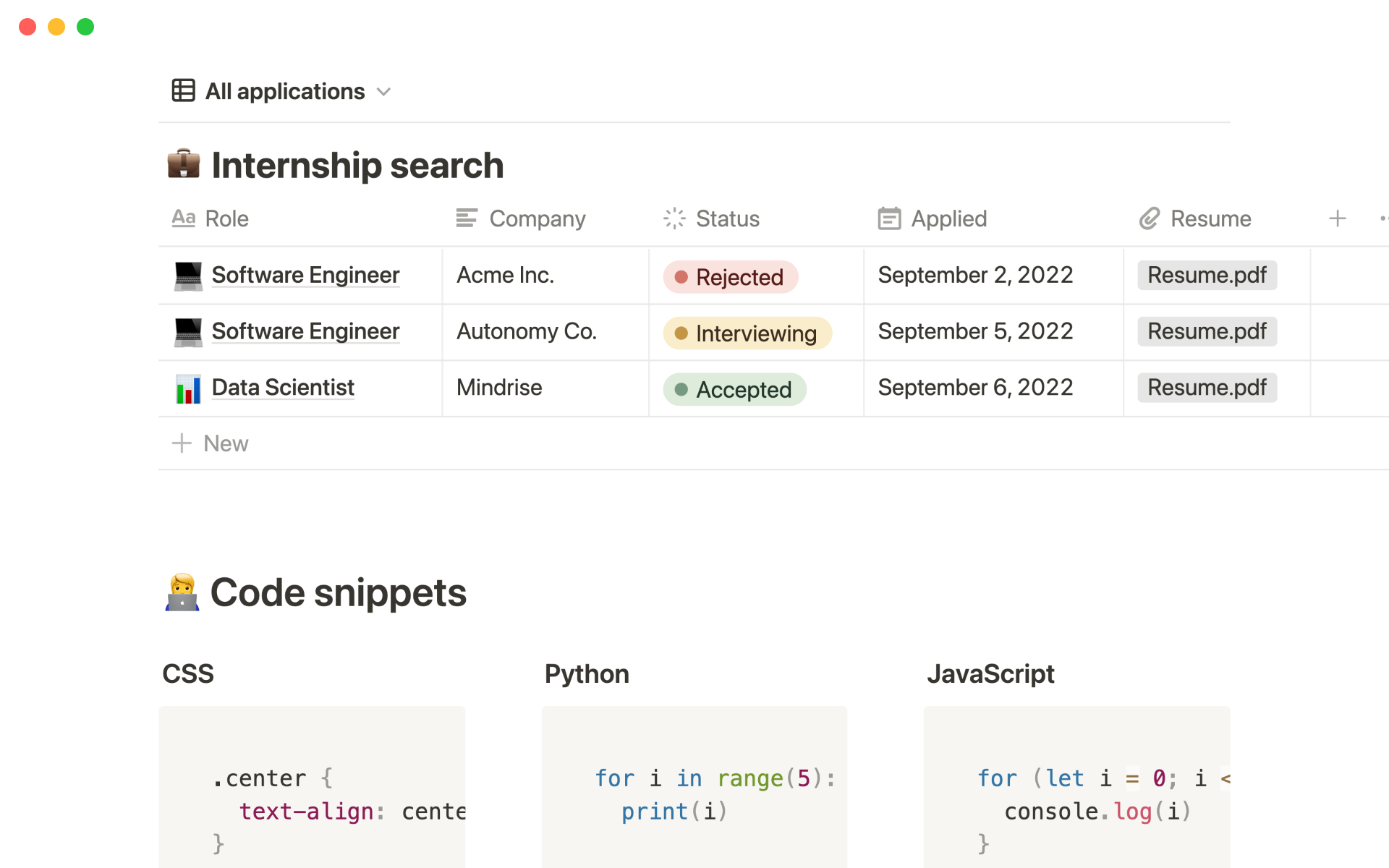 Computer science student dashboard 2024 Template | Notion Marketplace