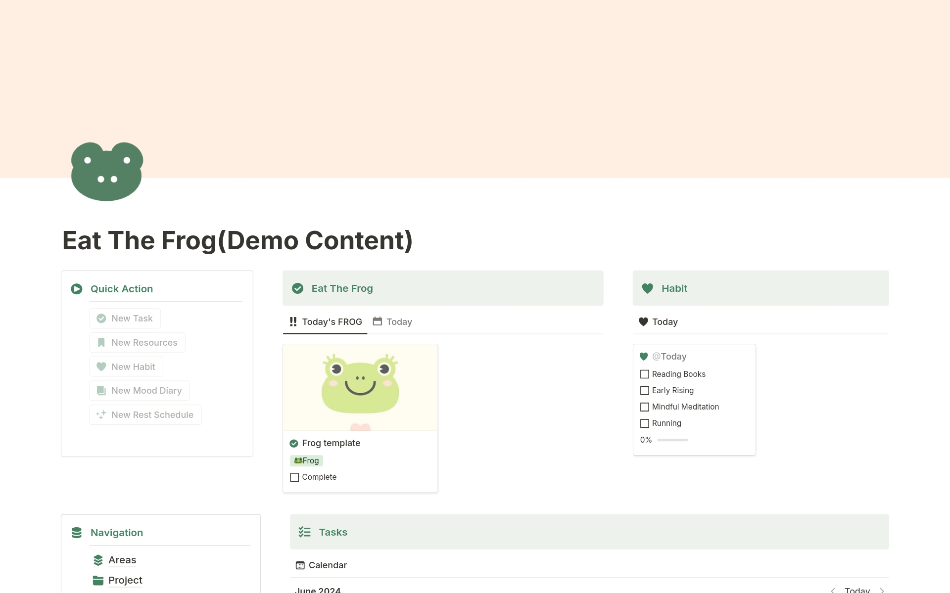 Eat The Frog Template | Notion Marketplace