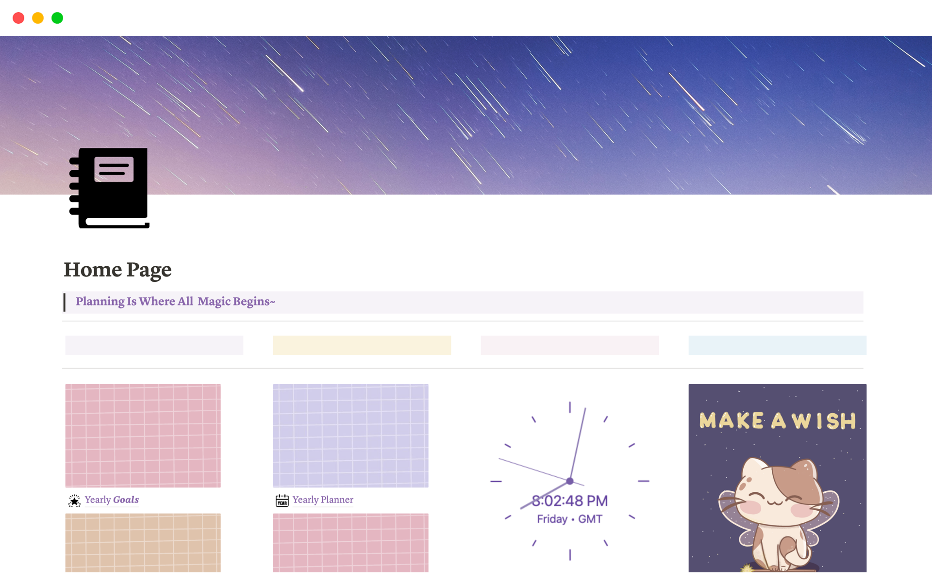 The Ultimate Planner Template | Notion Marketplace