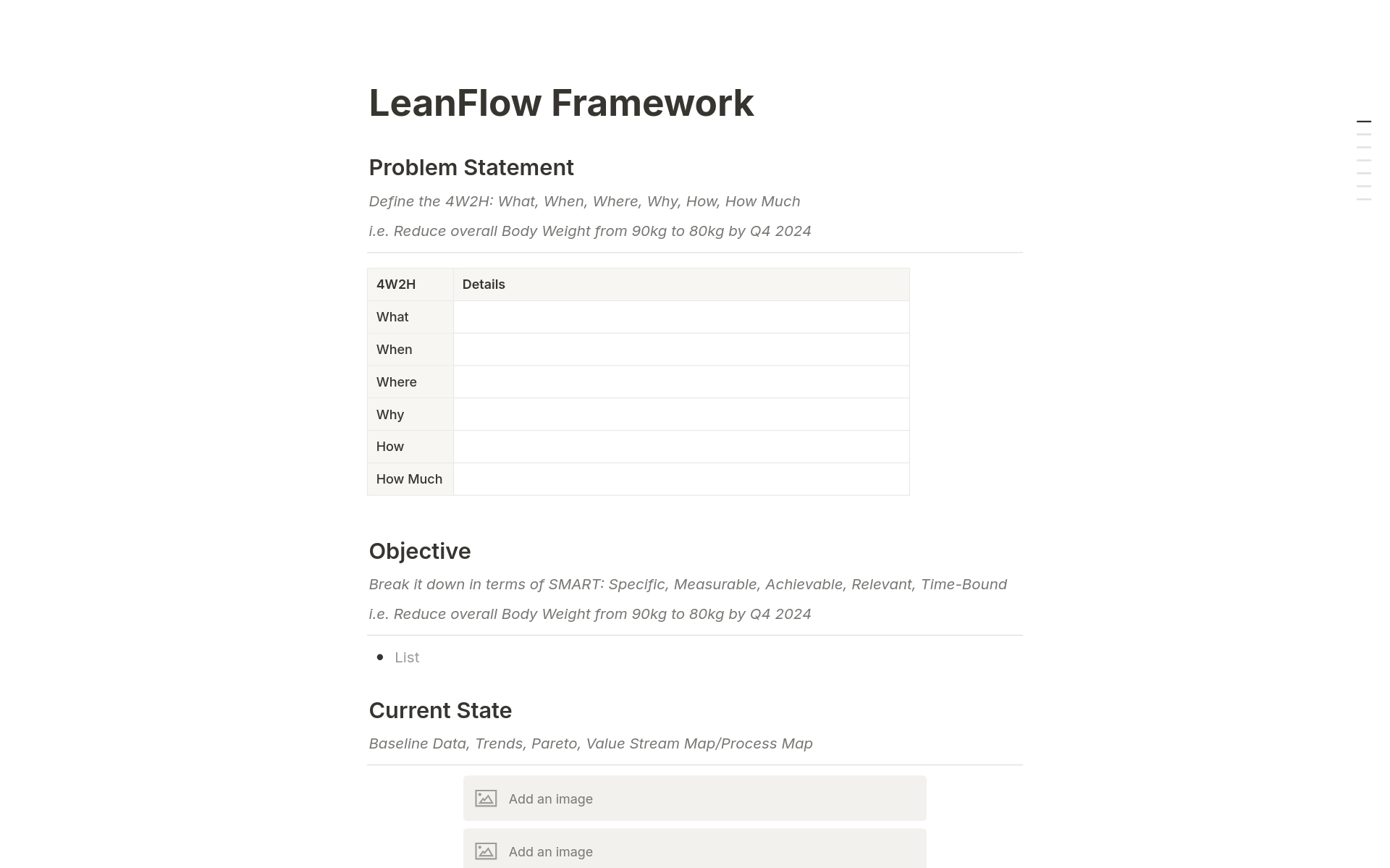 LeanFlow Framework Template | Notion Marketplace