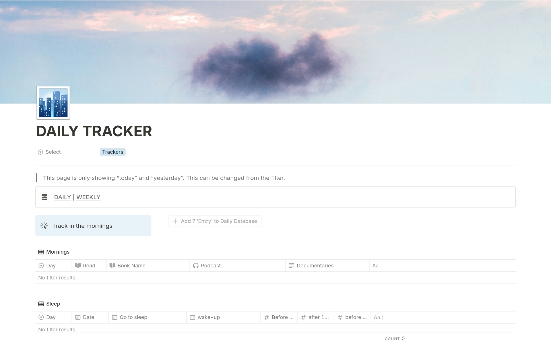 Life Organiser and Work Planner | Notion Template