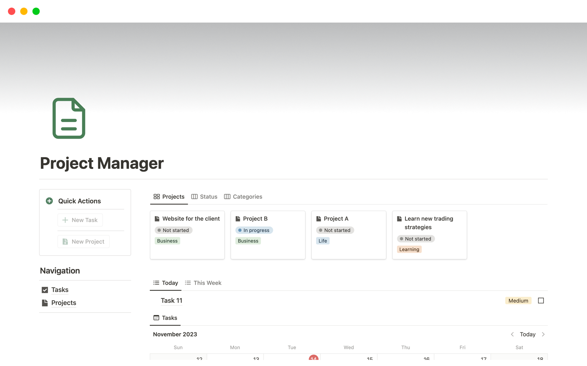 Project Management System Template By Chris Notion Marketplace
