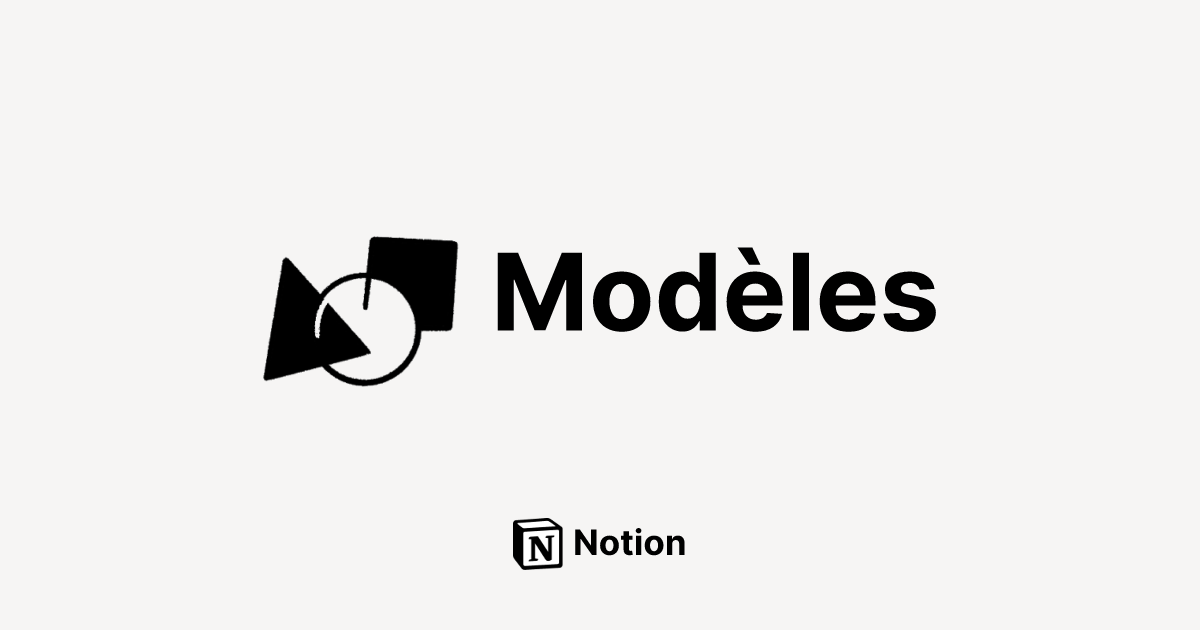 Plus de 20 000 modèles Notion | Marketplace Notion